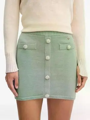 SILVIAN HEACH Button-embellished Skirt