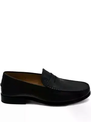 TOD'S Penny Bar Loafers - Black