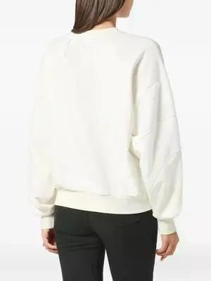 Philipp Plein Logo Round Neck Sweatshirt