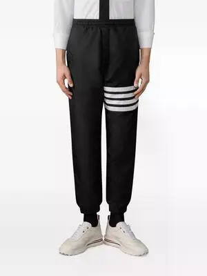 Thom Browne Ripstop 4-bar Track Pants - Black