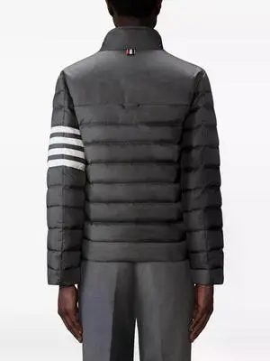 Thom Browne Four-bar Stripe Detail Jacket - Grey