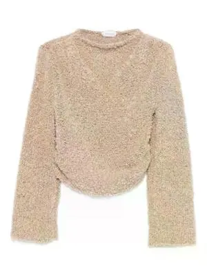 Magda Butrym Textured Sweater - Neutrals
