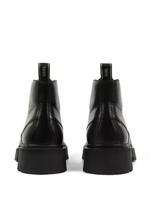Karl Lagerfeld Logo-debossed Boots