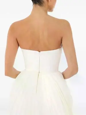 Jenny Packham Antonia Ruffled Bow Dress