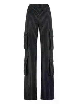 LES FILLES D'EVA Striped Cargo Trousers