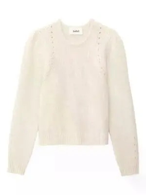 Ba&sh Belma Long-sleeve Sweater - Neutrals