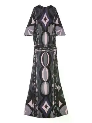 Emilio Pucci Collane Print Long Dress