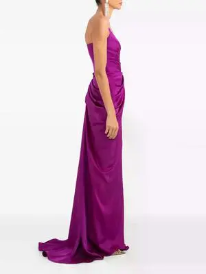 ANA RADU Strapless Maxi Dress