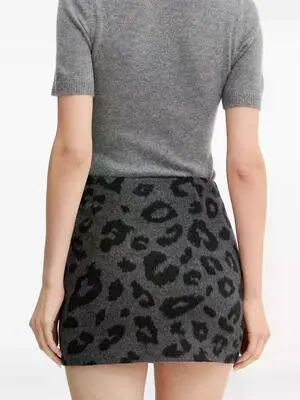 SILVIAN HEACH Animal-print Skirt