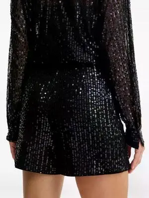 Karl Lagerfeld Sequin Logo Shorts