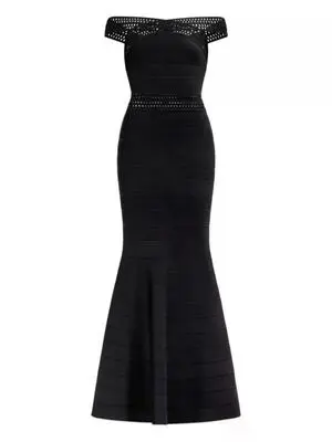 Herve Leger Off The Shoulder Evening Dresses