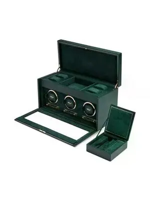 Wolf British Racing Triple Watch Winder
