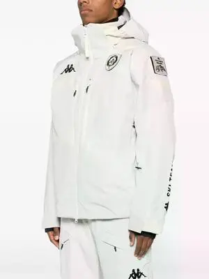 Kappa Logo-hooded Ski Jacket