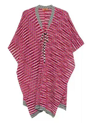 Missoni Striped-tie Ponch - Red