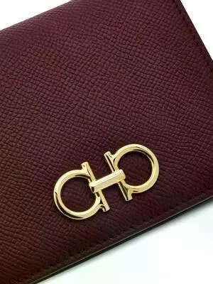 FERRAGAMO Gancini Buckle Compact Wallet