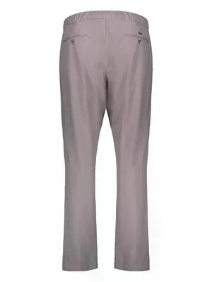 Herno Pleated Adjustable Belt Trousers - Grey