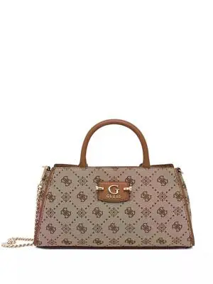 Guess Monogram Top-handle Tote Bag