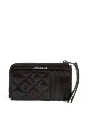 Zadig&Voltaire Monogram Quilted Wallet