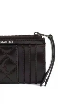 Zadig&Voltaire Monogram Quilted Wallet
