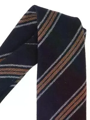 Cesare Attolini Striped Neck Tie - Blue