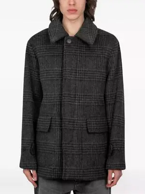 ANOTHER ASPECT Tartan-pattern Jacket