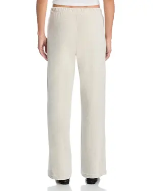 PERFECTWHITETEE Alex Velour Pants