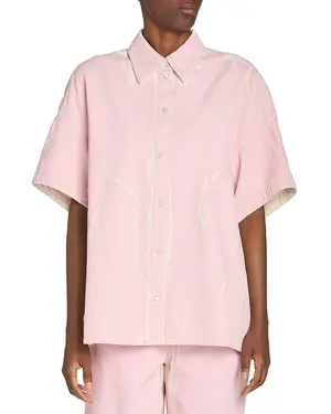 Marni Denim Cocoon Button-front Shirt