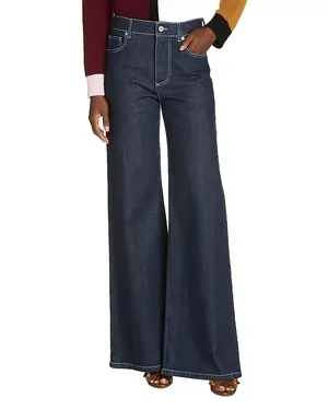 Women's Pull-On Wide-Leg Jeans