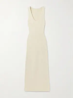 SIR. Tropicana Cotton-blend Bouclé Maxi Dress