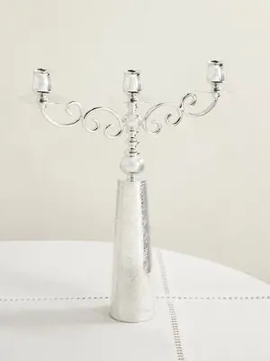 Christofle Jardin D'eden -plated Candelabra