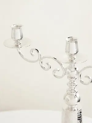 Christofle Jardin D'eden -plated Candelabra