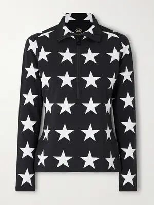 Goldbergh Lunaria Printed Base Layer - Black