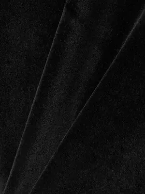 Khaite Aleena Velvet Mini Dress