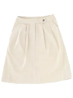 MARGARET HOWELL Midi Skirt - White