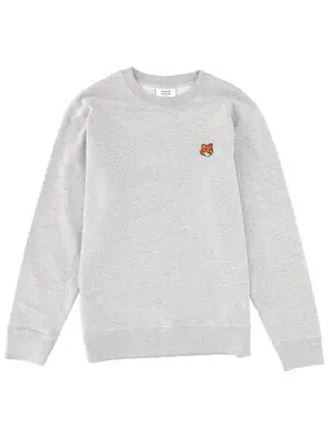 Maison Kitsuné Fox Head Sweatshirt - Grey