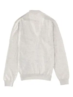 Maison Kitsuné Fox Head Cardigan - Grey