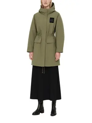 GANNI Tri-layer Parka - Green