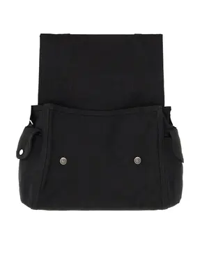 A.p.c. Shoulder Bag With Logo - Black