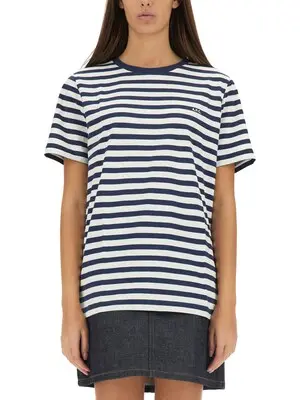 A.p.c. Striped T-shirt - Blue