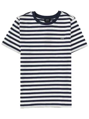 A.p.c. Striped T-shirt - Blue
