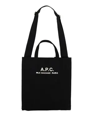 A.p.c. Recuperation" Tote Bag - Black