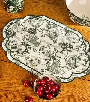 Harrods Cotton-linen Toile Placemats