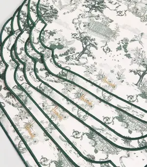 Harrods Cotton-linen Toile Placemats