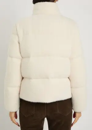 Moncler Mornas Padded Bouclé Jacket