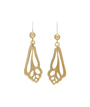 Ulla Johnson Shell Drop Earrings - Brass
