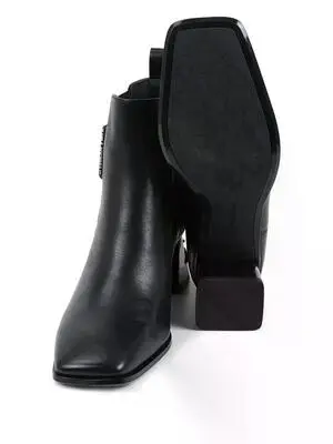 Karl Lagerfeld 60mm Kayla Square-heel Ankle Boots