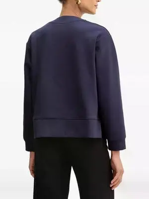 Karl Lagerfeld Cropped Jersey Jacket