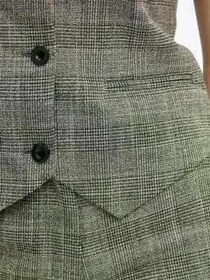 SILVIAN HEACH Checked Waistcoat