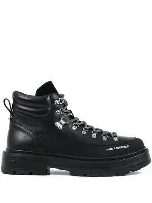 Karl Lagerfeld Miles Lace-up Boots