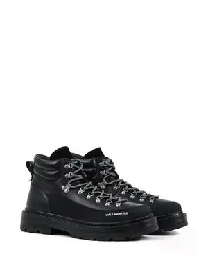Karl Lagerfeld Miles Lace-up Boots